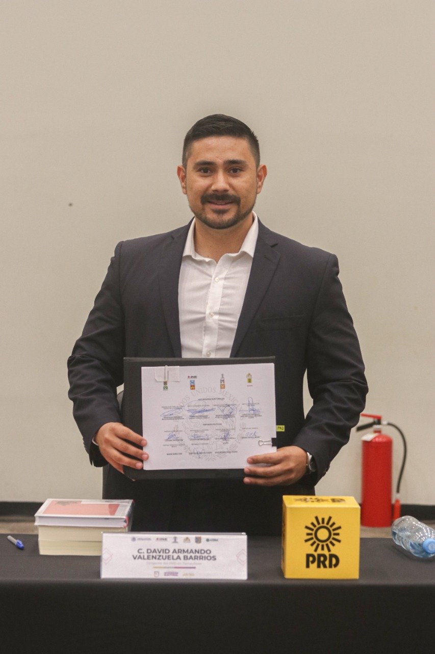 David Valenzuela presidente del PRD hasta Agosto de 2024 – Tamaulipas ...